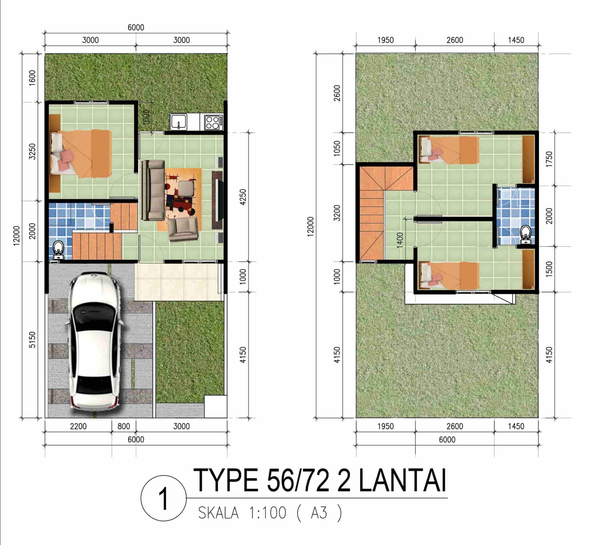 Perumahan Griya Manglayang Jatinangor - Jasa Desain Arsitek Perumahan